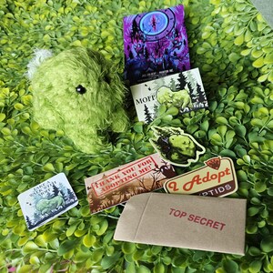 Complete Cryptid Buddy Sticker Pack Fantasy Mothman Sasquatch Bigfoot ...