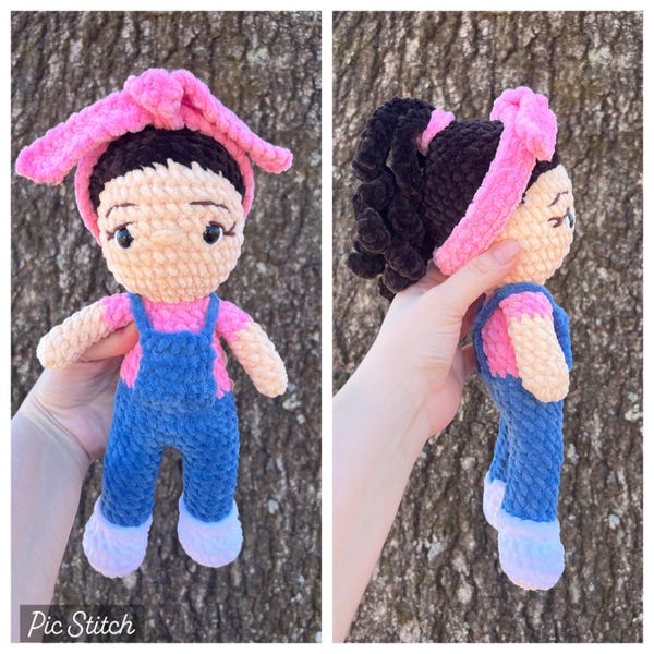 Crochet Ms. Rachel Pattern, Ms. Rachel Doll Pattern, Ms. Rachel Crochet ...