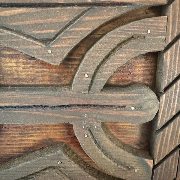 Moroccan Berber Door, Custom Door, Walnut Wood. Handmade Berber Door ...