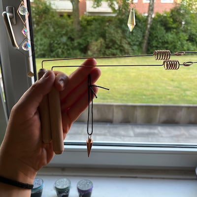 One-handed Copper Dowsing Rod Bobber With Brass Tip - Etsy