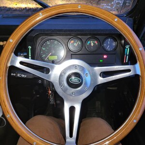 Steering Wheel Fits Land Rover Defender Range Discovery 90 110 Custom ...