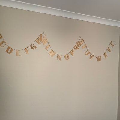 Alphabet Garland Room Decor Baby Shower Gift Baby Name Personalised ...