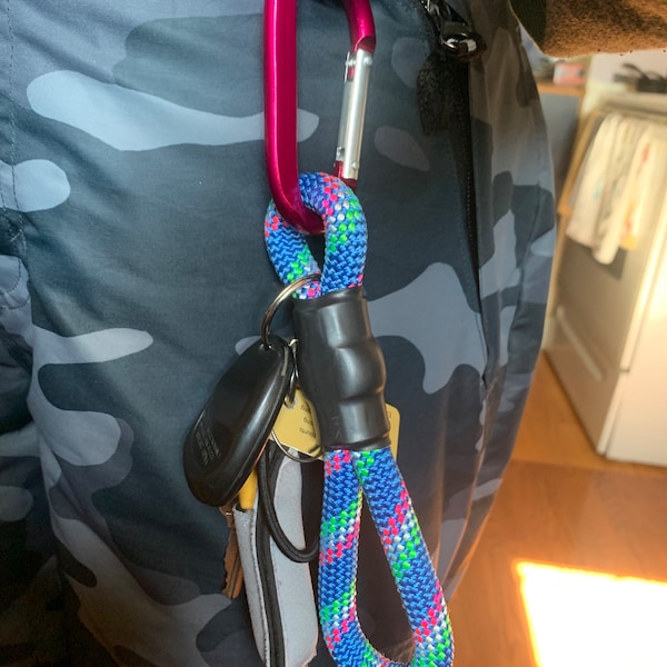 Climbing Rope Keychains and Lanyards - Handmade, Brand Name Climbing ...