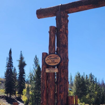 Rustic Cedar Driveway Address Sign for Estates Residential - Etsy