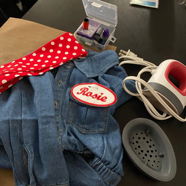 Rosie the Riveter Name Patch for Costumes - Iron on or Sew On! - Etsy