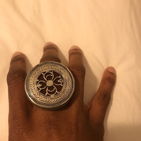 5 Big Waziri Vintage Style Spike Buttons DIY Findings Belly Dancing ...