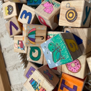 Bible Blocks Bible Learning Tool Baptism Gift Christian - Etsy