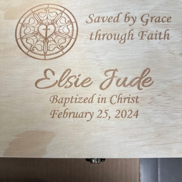 Baptism Gift, Baptism Memory Box, Keepsake Box, Baptism Gift for Boy ...