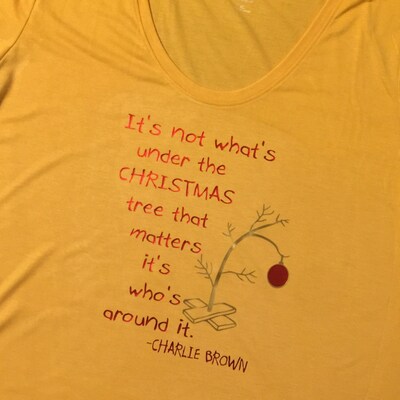 Charlie Brown's Sad Little Christmas Tree Verse SVG Digital Cut File ...