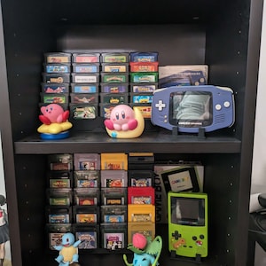 Nintendo Game Boy Game Display 1 to 48 Cartridges - Etsy