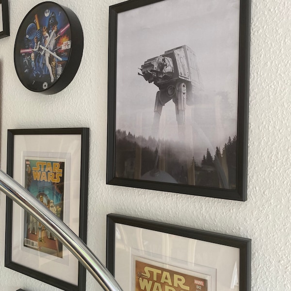 AT-AT WALKER - At-at Walker Poster - At-at Walker Digital - Star Wars ...