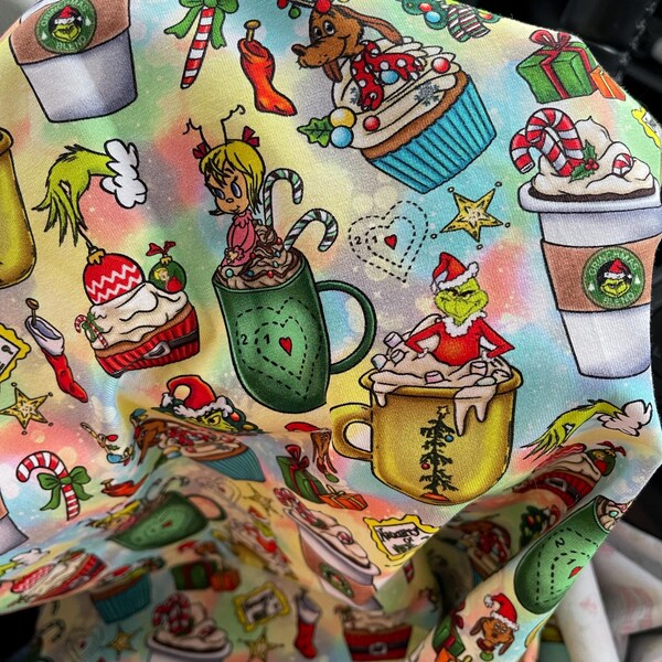Pretty in Pink Character Fabric, Cotton Lycra, Cartoon High Quality ...
