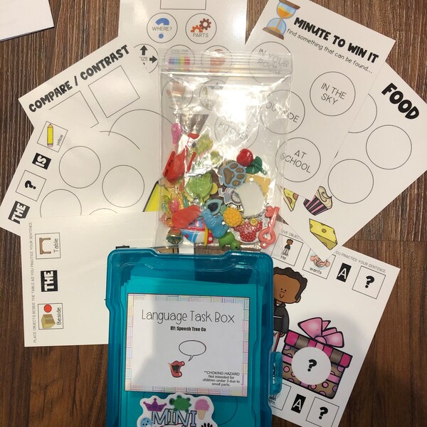 Language Kits For: WH Questions, Verbs, Categories - Etsy