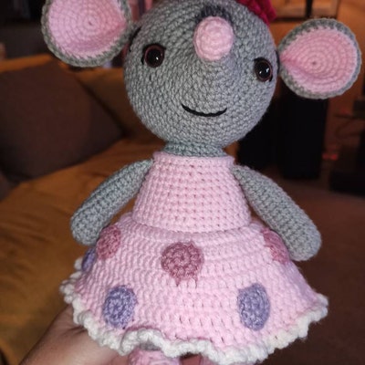 CROCHET PATTERN Mouse, Crochet Mouse Amigurumi Pattern, Amigurumi Mouse ...