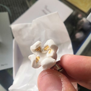 Popcorn Pin. Porcelain Brooch. Food Jewelry. - Etsy