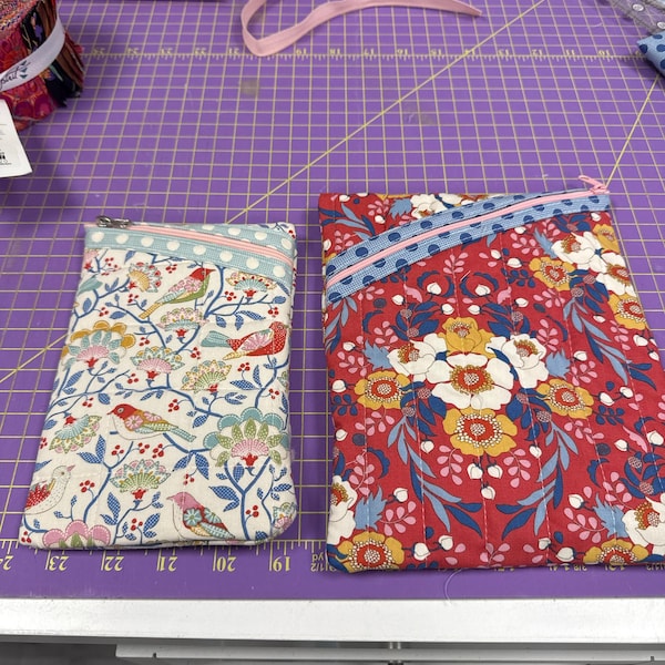 PDF Hemingway Pouch Pattern Digital Download Quilted Bag in Four Sizes ...