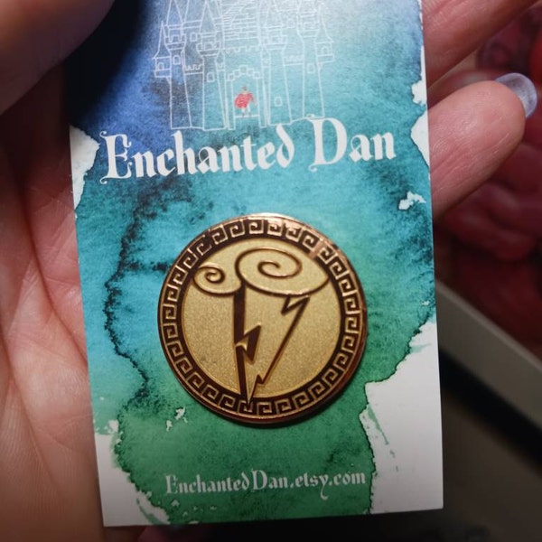 Symbol of the Gods Inspired Hard Enamel Pin - Etsy