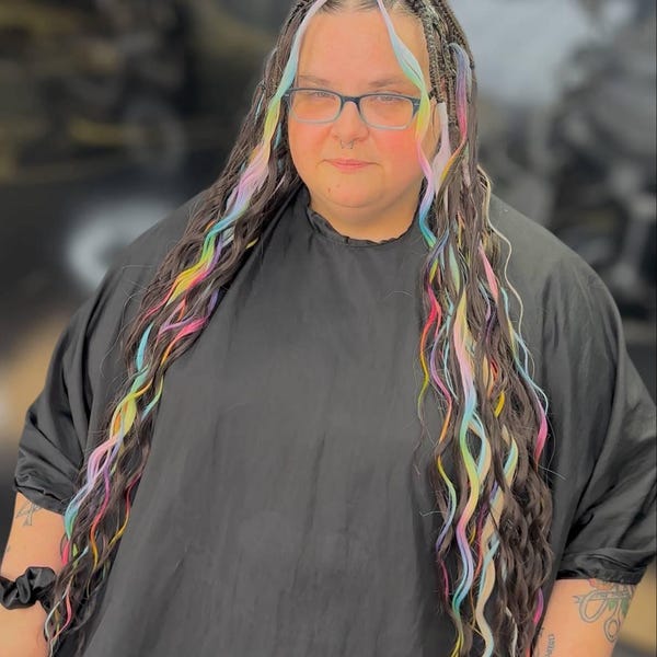 New Dreadlocks!!!!2.0 Version Curly Synthetic Dreads Extensions. - Etsy