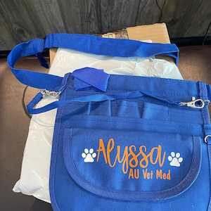 Custom Vet Tech Fanny Pack, Vet Tech Tool Belt, Vet Tech Organizer Belt ...