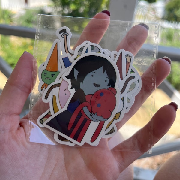 Adventure Time Stickers, Vinyl Stickers, 10-50 Pcs Random Pack, FREE ...