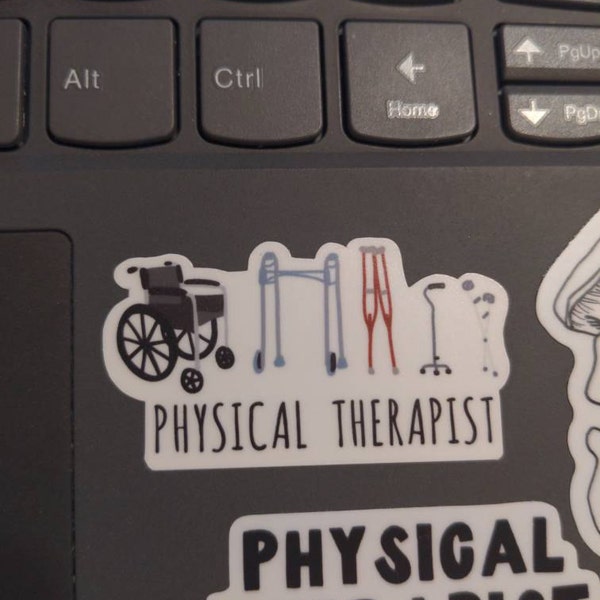 Physical Therapist Sticker - Etsy