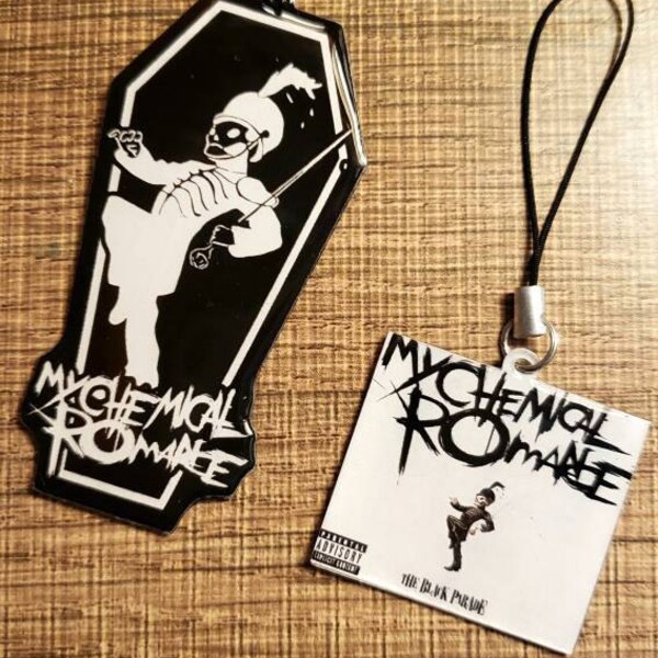 My Chemical Romance MCR Best Friend Keychain Accessories Earrings Phone ...