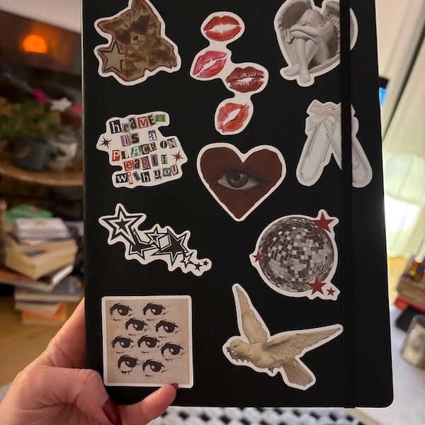 50pcs Downtown Girly Aesthetic Sticker Pack, Y2K Stickers, Retro ...