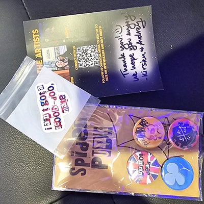 Spider Punk Pin Back Button Sets - Etsy