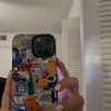 Navy Blue Collage Phone Case - Etsy