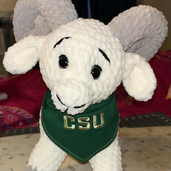 Amigurumi Ram Pattern, Crochet Pattern Ram, Large Plushie Amigurumi ...