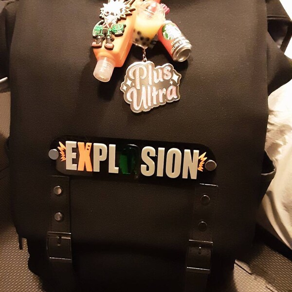Explosion Bakugou Backpack - Etsy