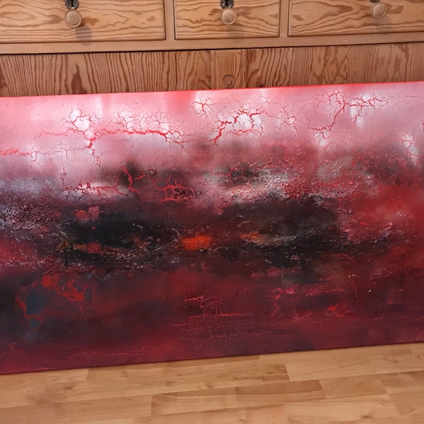 Abstrakte Kunst Leinwand, moderne Kunst, abstrakte Malerei, original Gemälde, Bild modern ...