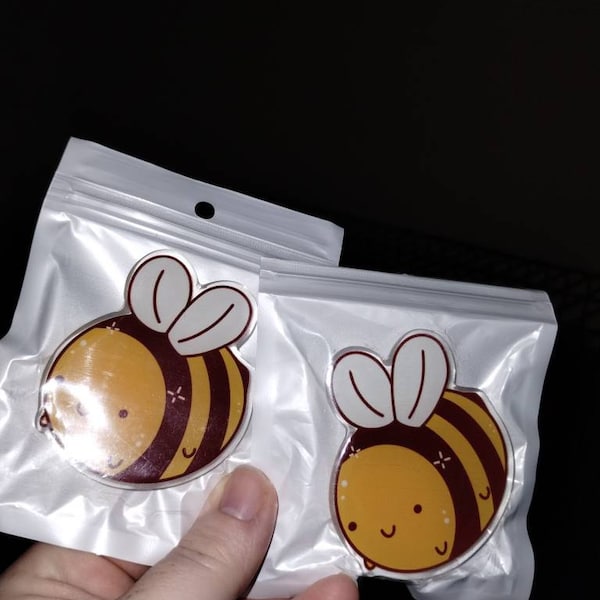 Bee Phone Grip - Acrylic Phone Holder - Etsy
