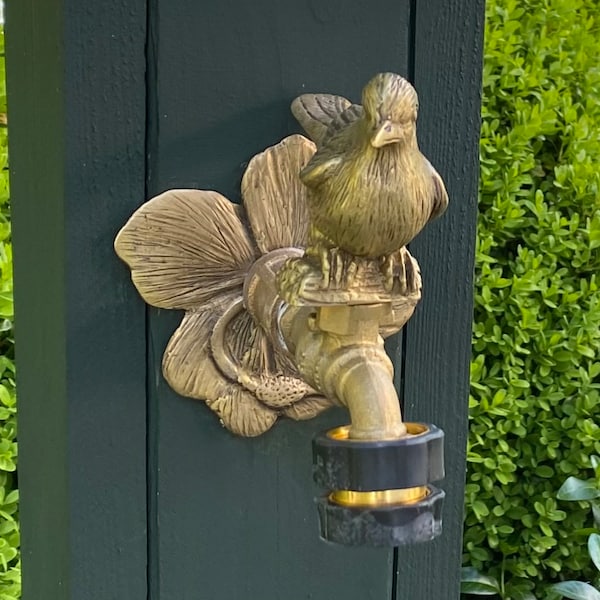 Faucet Water Brass Vintage Big Frog Spigot Tap Garden Home Decor ...
