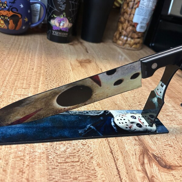 Friday the 13th Jason Voorhees Kitchen Knife With/without Sublimated ...
