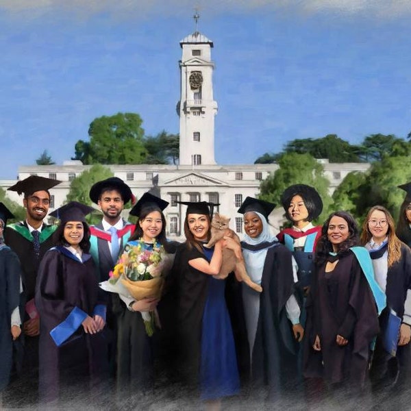 Hand Drawn Digital Portrait, Custom Pencil Artwork Online, Virtual ...