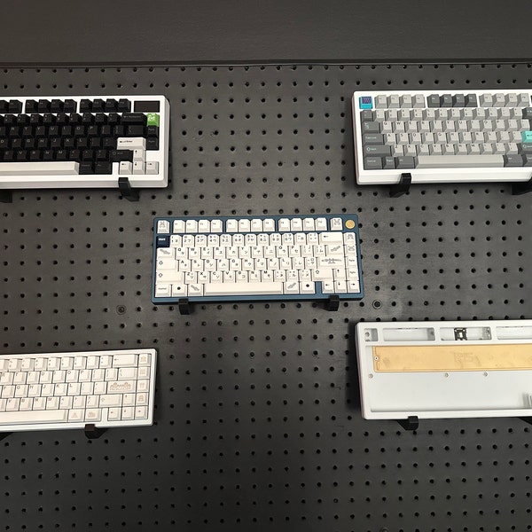 Keyboard Display - Pegboard (pair) - Etsy