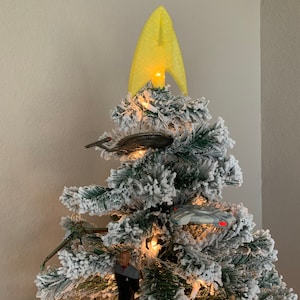 Bass or Treble Clef Christmas Tree Topper | Etsy