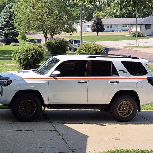 Toyota 4runner Decal - Rocker Panel Side Wrap Kit - Car Vinyl Retro ...