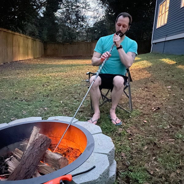 Handmade Fire Blower Pipe Poke Bellows - Etsy