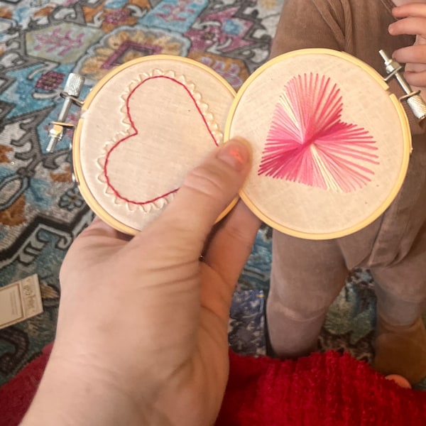 Individual Embroidered Button 3" Hoops | Finished Button Embroidery ...