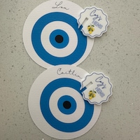 Wave Name Cards | Acrylic + Laser | Personalised, Individual Guests ...