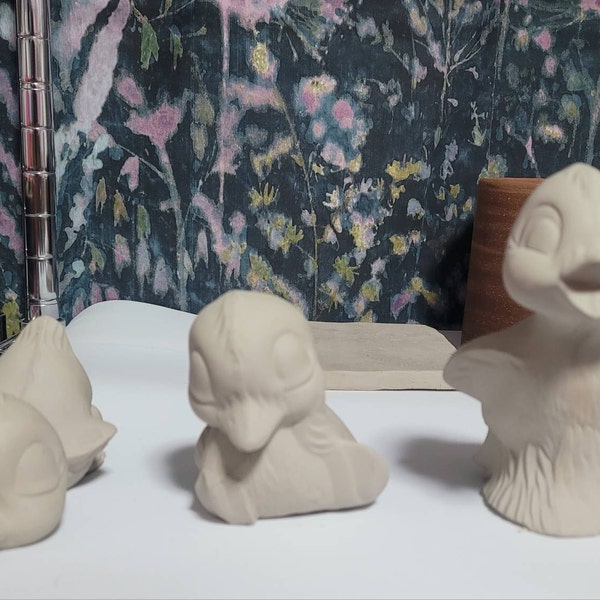 Vintage Slip Cast Mold- Ceramic- Ducks and Small Arms- Bell Mold - Etsy