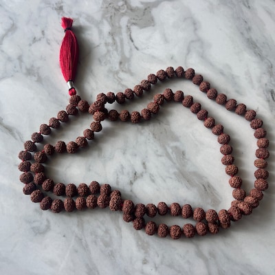 Brown Skull Mala, Lord Kali Necklace Kapala Mala, Lord Kali Poojan Mala ...