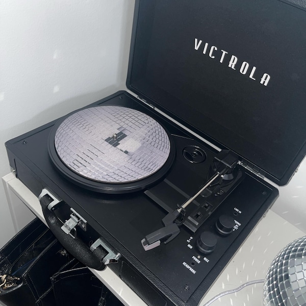 Disco Ball Record Player Slip Mat Turn Table DJ Slip Mat - Etsy