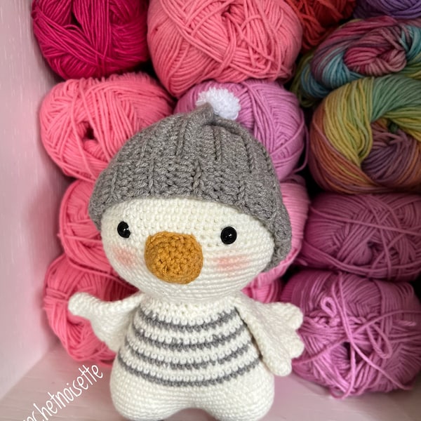 Digital Nora the Little Duck Crochet Pattern - Instant Download DIY ...
