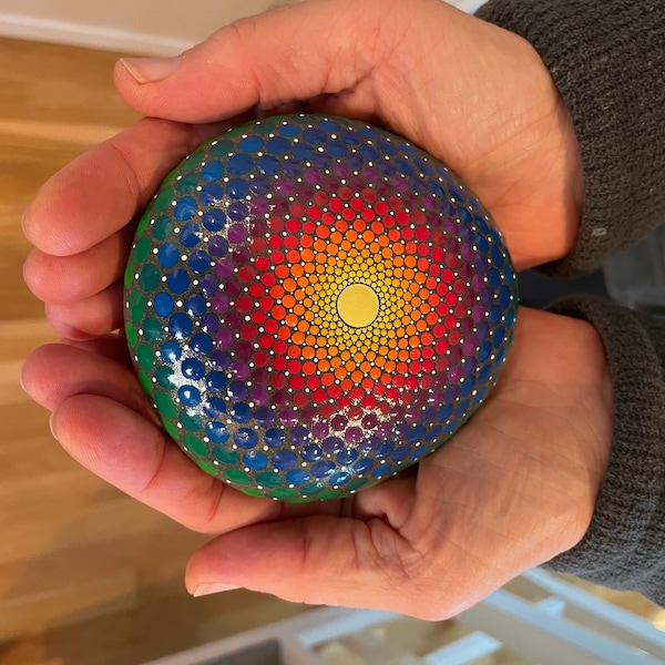 Free Hand Painted Rock. Found in the Pacific Northwest. Hand-painted ...