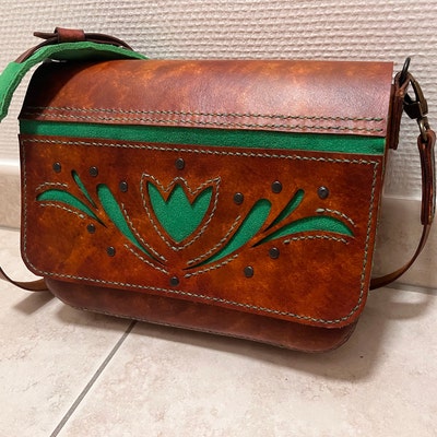 Leather Bag Pattern Vintage Bag Pattern Purse Pattern - Etsy