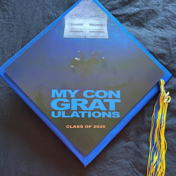 Printed Graduation Cap Topper, Shape Little Minds, Future Teacher ...
