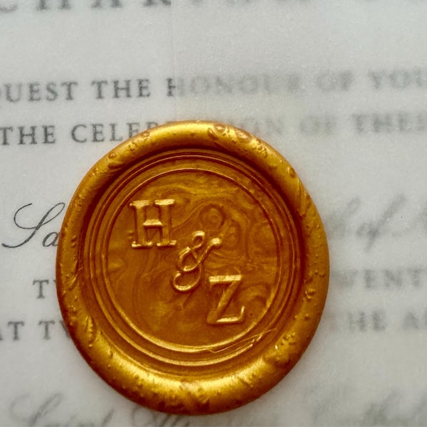 Custom Wax Seal Logo Stickers,40 Logo Series Designs,handmade Self ...